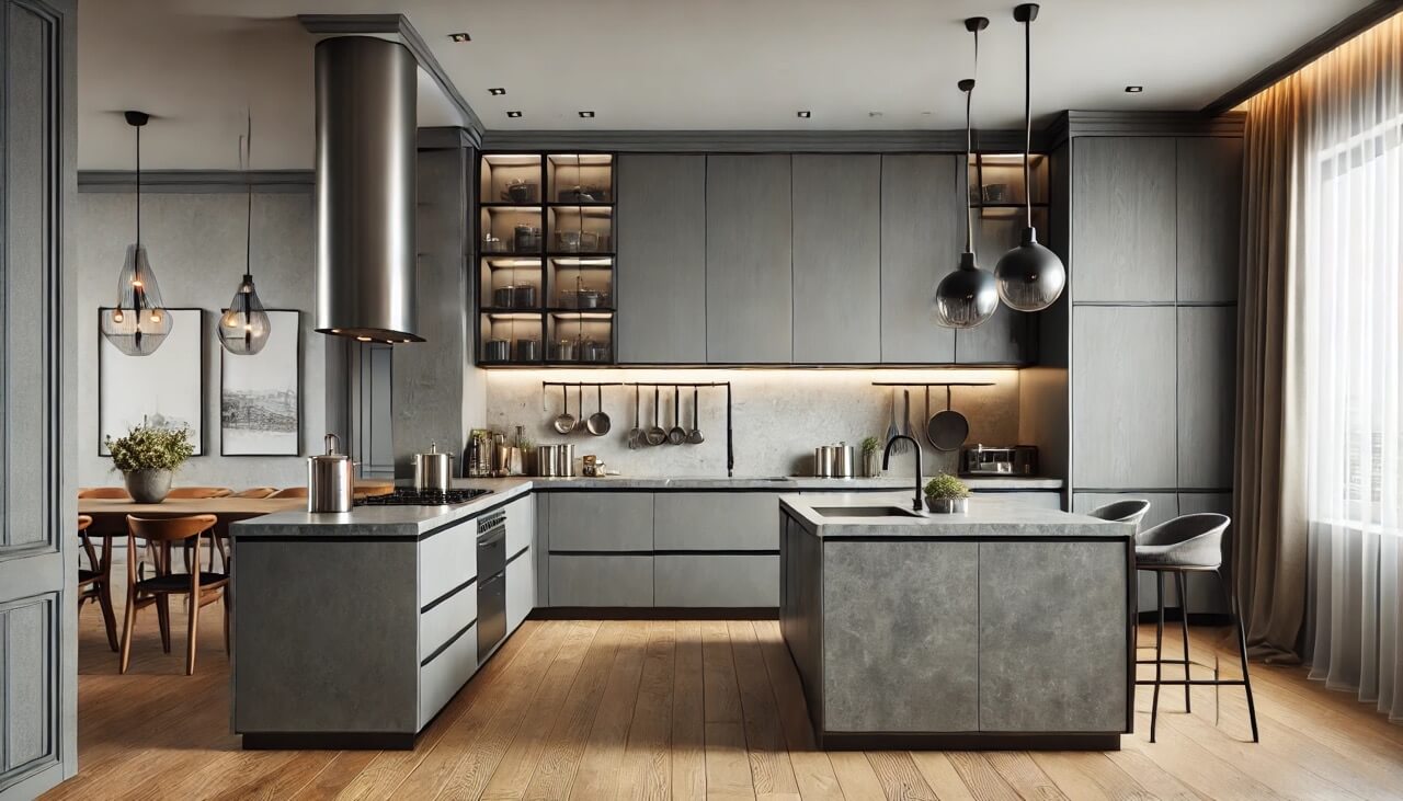 Laminates for Kitchen Cabinets: Durable & Stylish Options - Keding