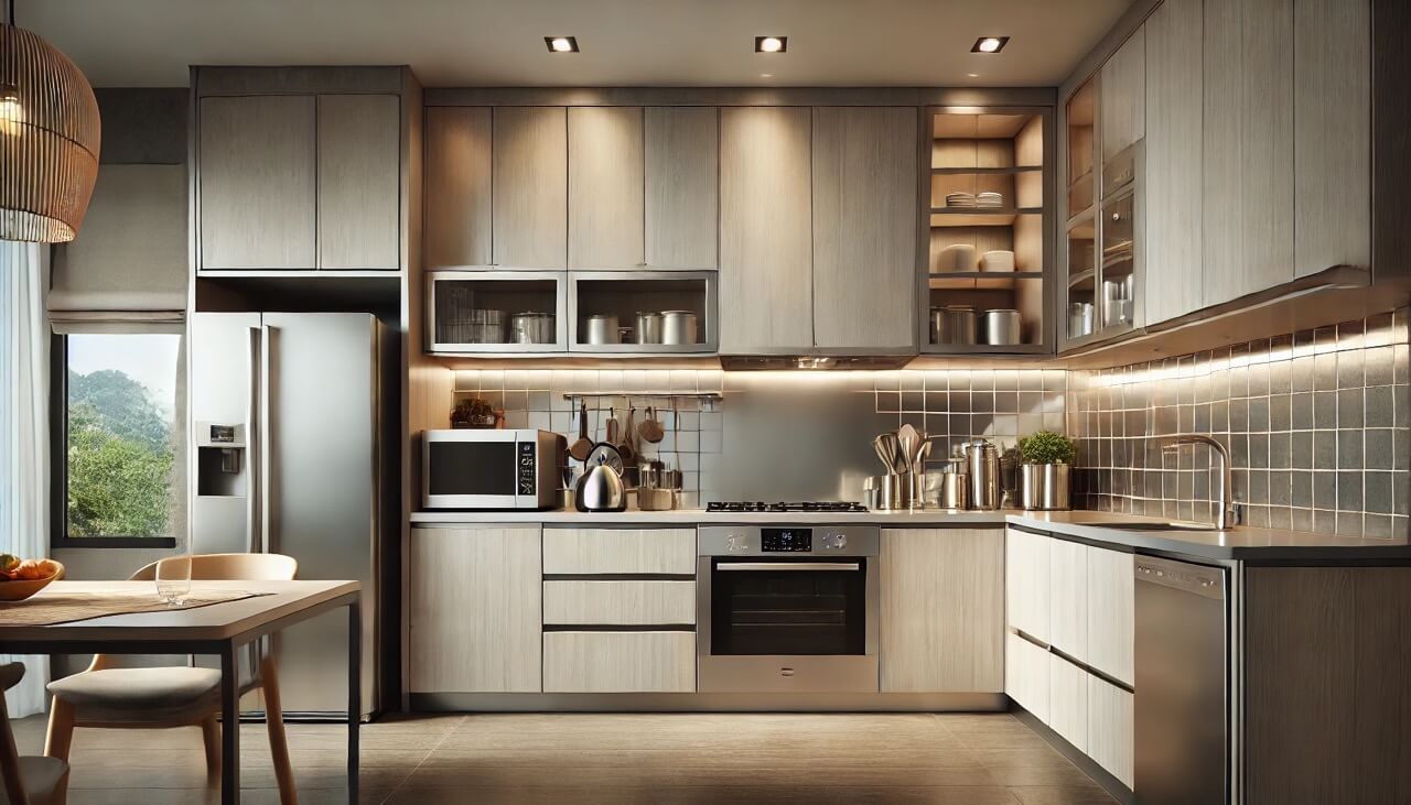 Laminates for Kitchen Cabinets: Durable & Stylish Options - Keding