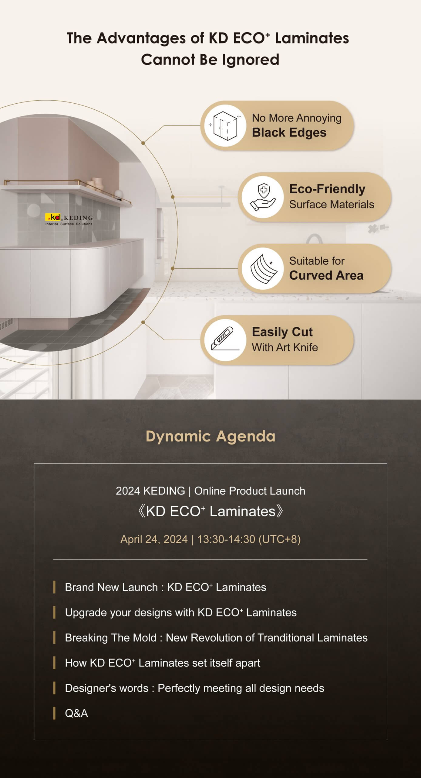 2024 KEDING Online Product Launch | ECO+ Laminates - Keding