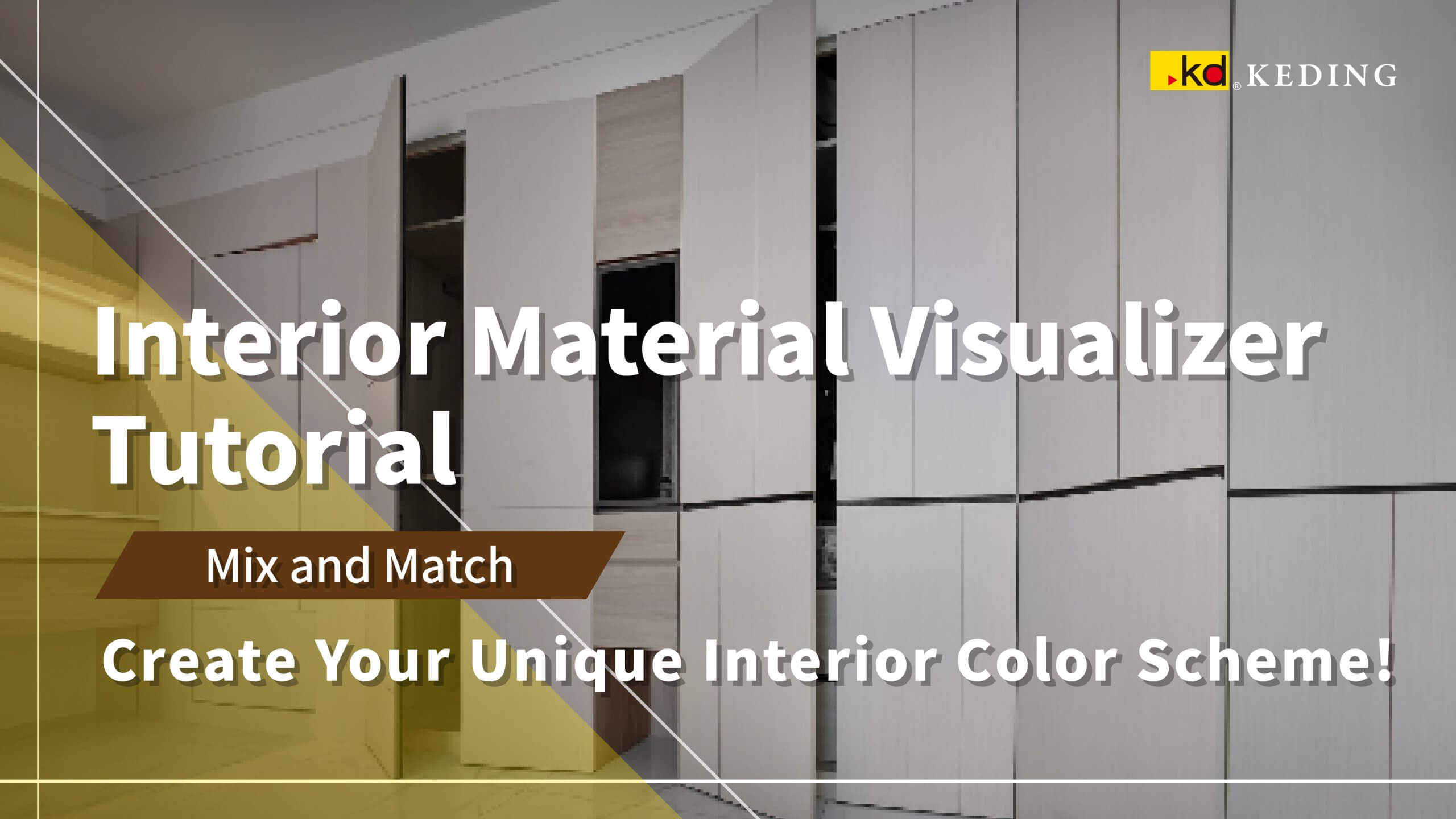 Interior Material Visualizer | Demonstration video - Keding