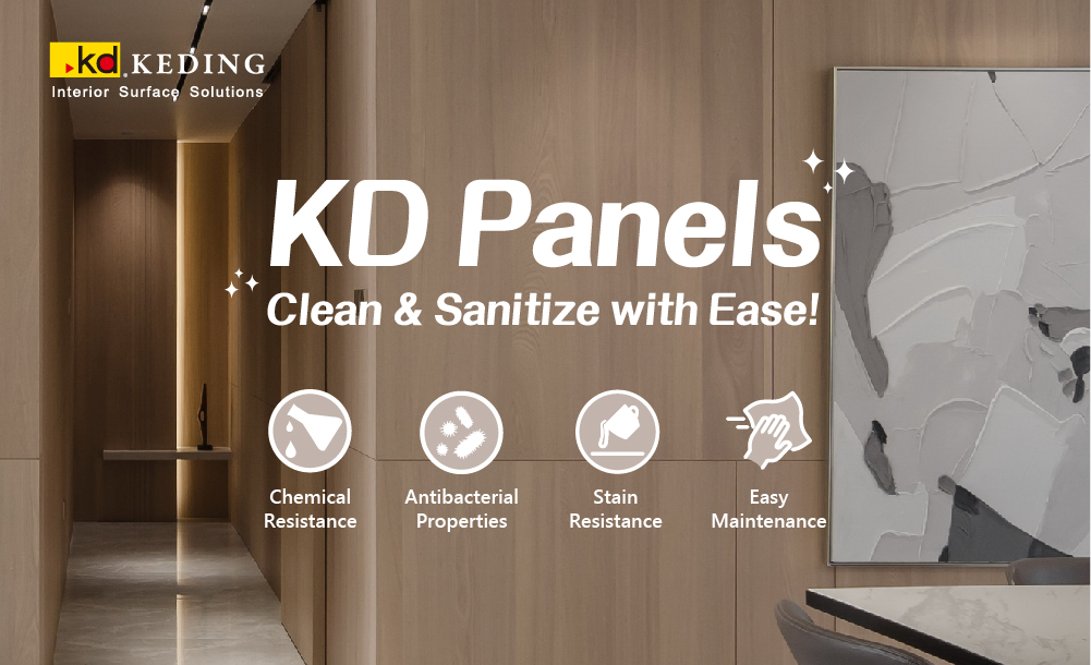 KD Panels Clean & Sanitize with Ease! - Keding