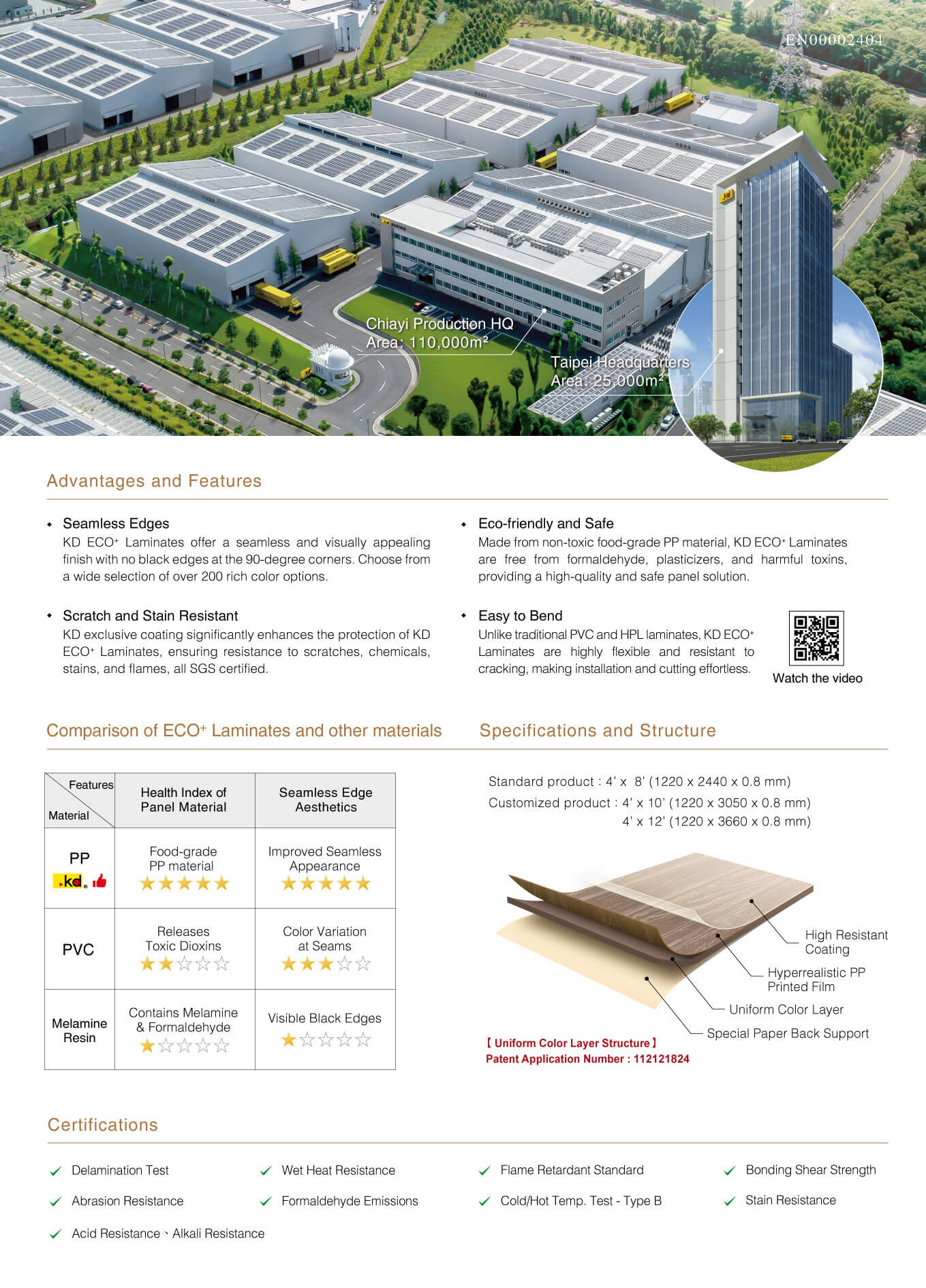 KD ECO+ Laminates - Keding